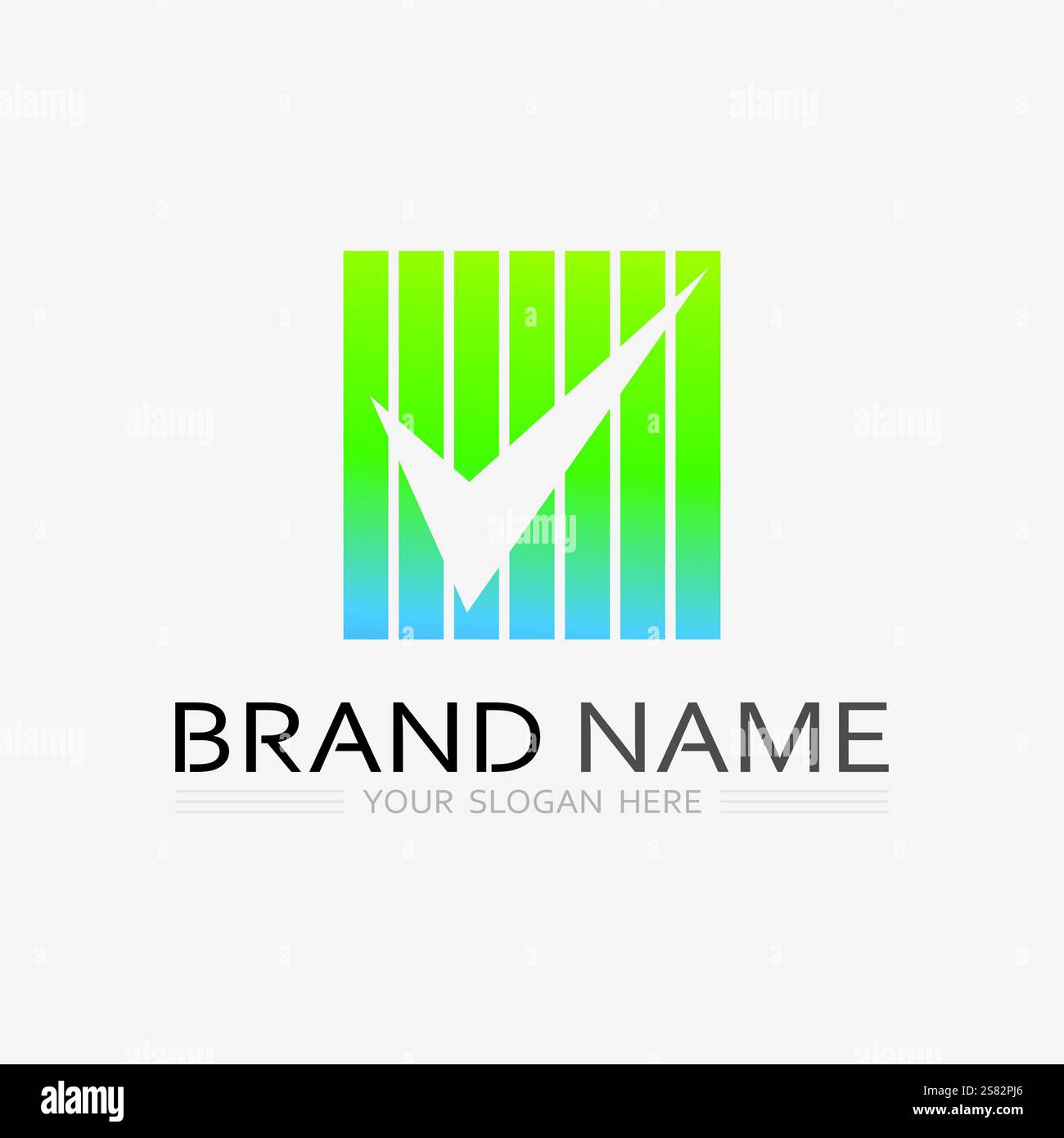 check mark and checklist design icon symbol and logo Stock Vector Image ...