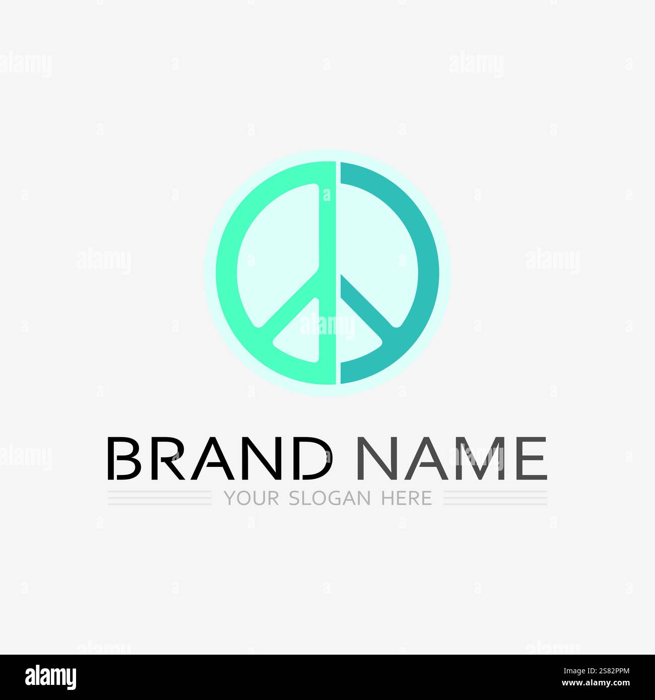 World peace illustration vector Stock Vector Images - Alamy