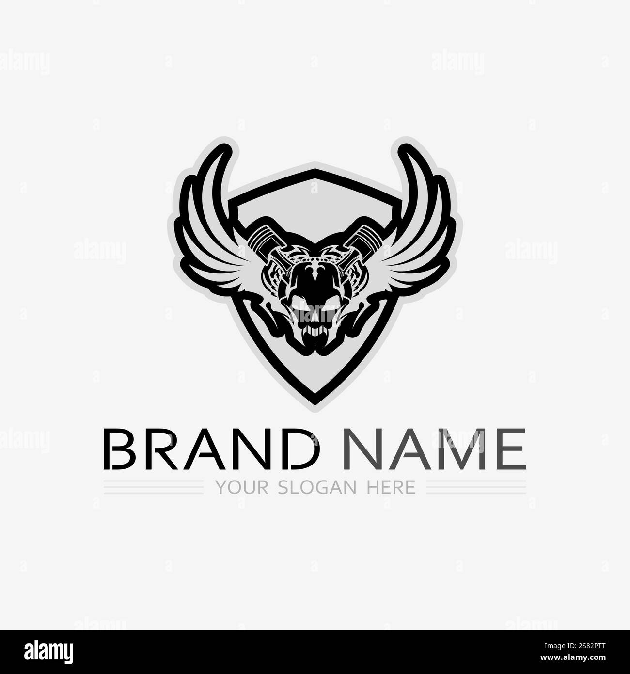 machine engine and heavy equipment logos design icon sign vector ...