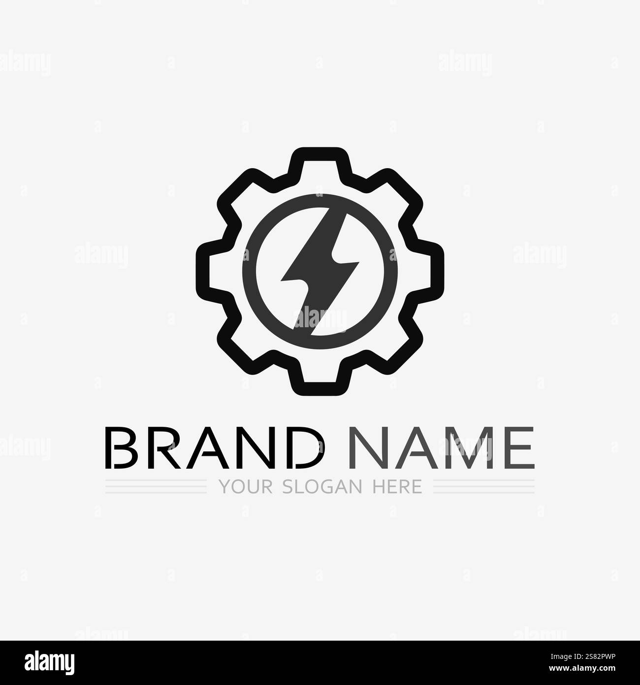 machine engine and heavy equipment logos design icon sign vector ...