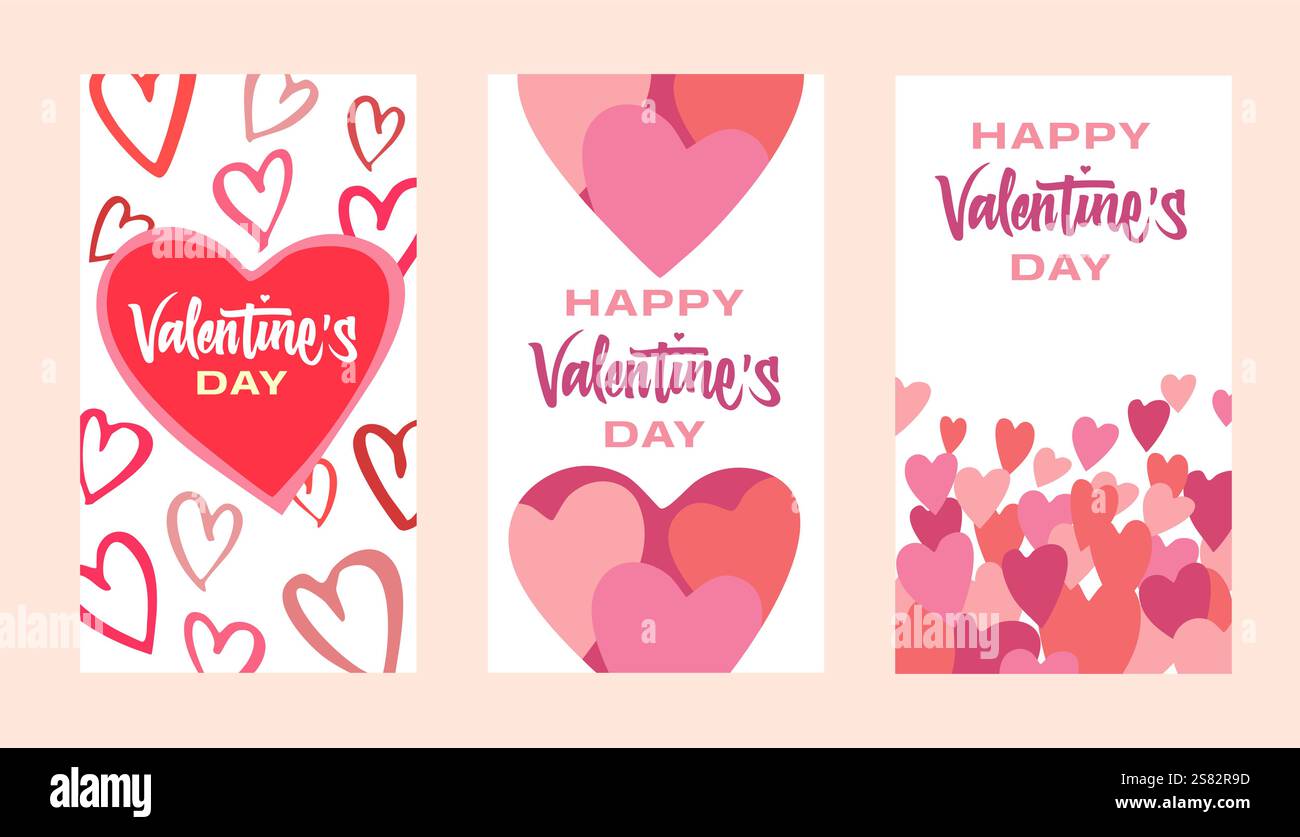 Cute hand drawn heart pattern background. Printable great background ...