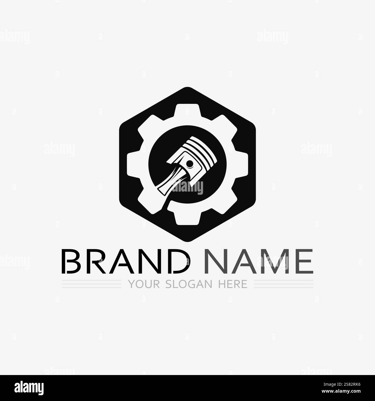 machine engine and heavy equipment logos design icon sign vector ...