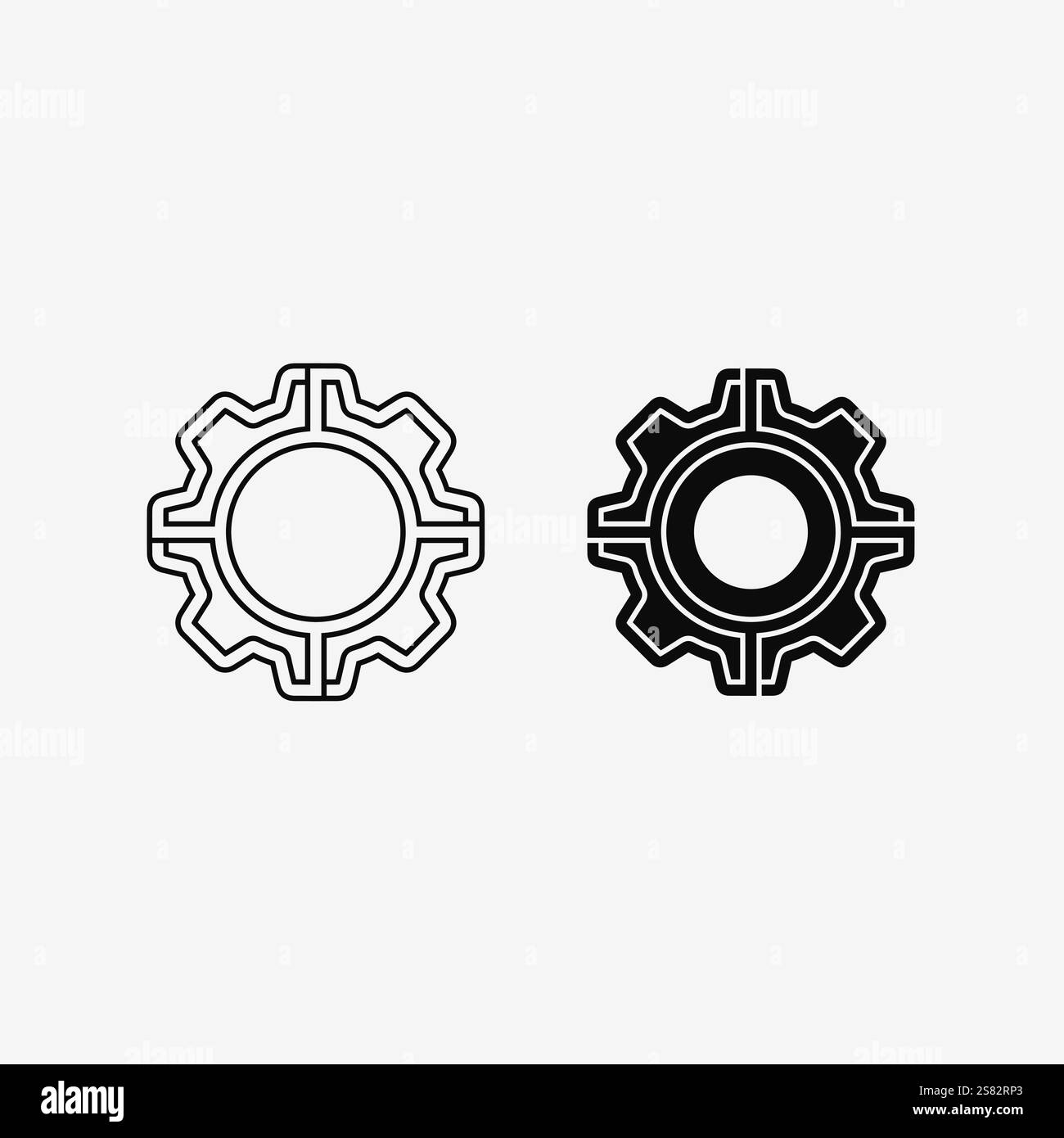 machine engine and heavy equipment logos design icon sign vector ...