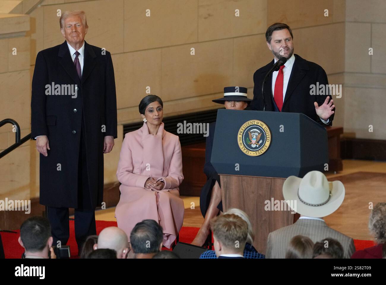 Washington, United States. 20th Jan, 2024. Vice President JD Vance ...