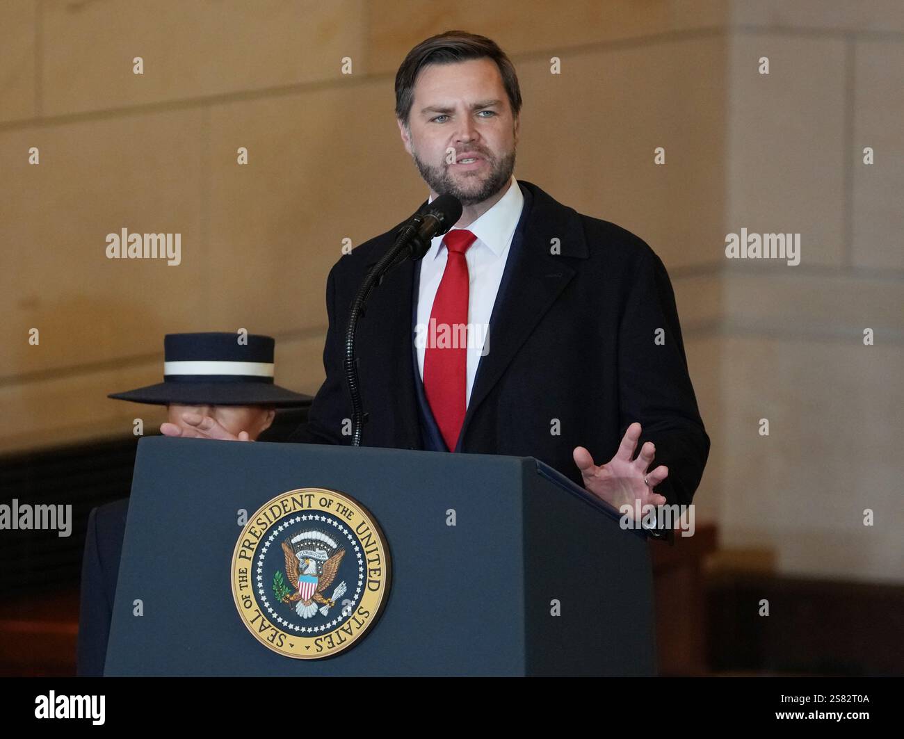 Washington, United States. 20th Jan, 2024. Vice President JD Vance ...