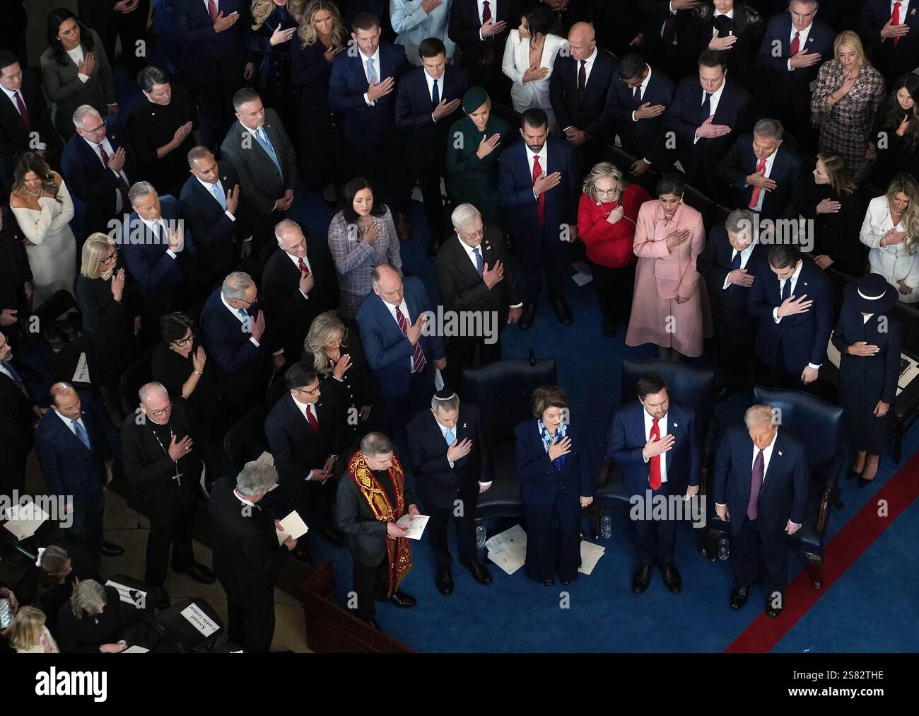 Washington, United States. 20th Jan, 2025. U.S. President Donald Trump ...