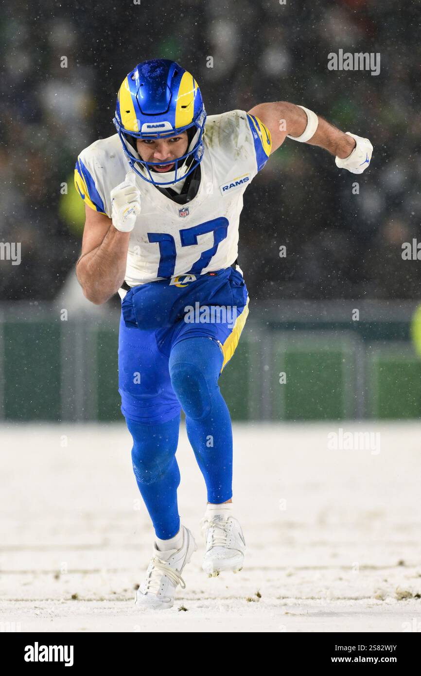 Los Angeles Rams wide receiver Puka Nacua (17) in action during the ...
