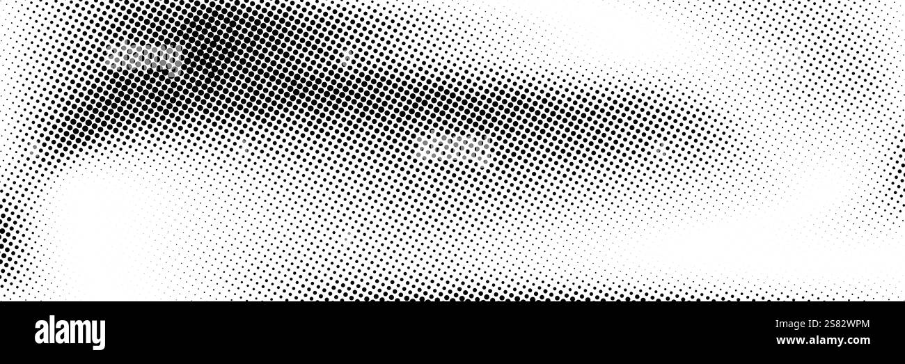 Grunge halftone gradient background. Retro pixelated bitmap backdrop ...