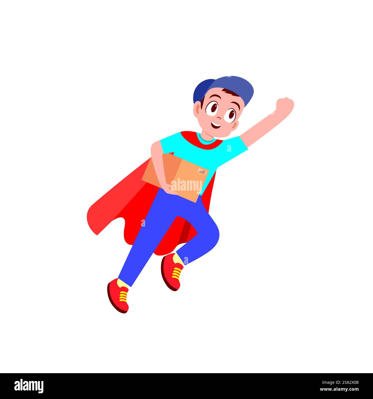 Logistics hero Stock Vector Images - Alamy