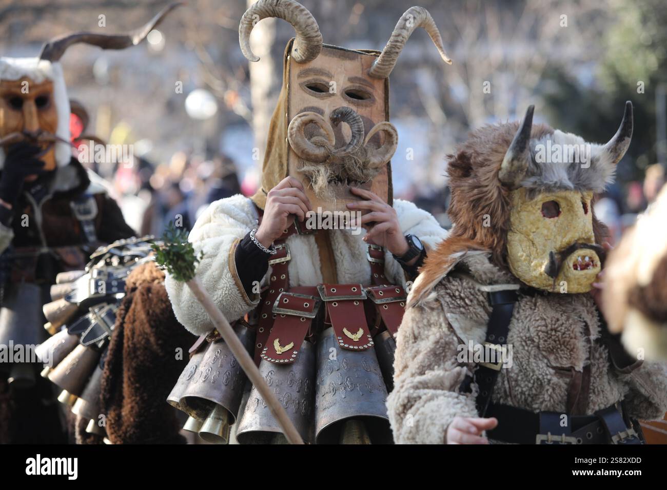 People called parade in masks and costumes, perform ritual dances to ...