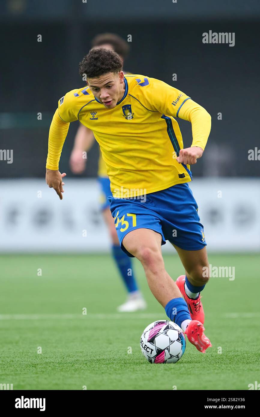 Broendby, Denmark. 18th, January 2025. Clement Bischoff (37) of ...