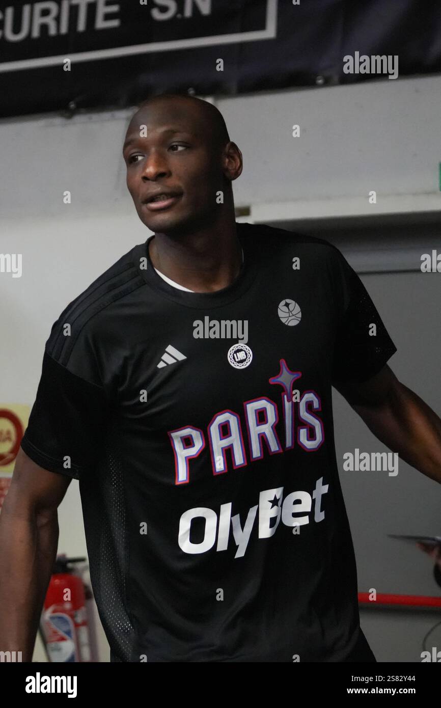 5 Bandja Sy of Paris Basket during the French championship, Betclic ...