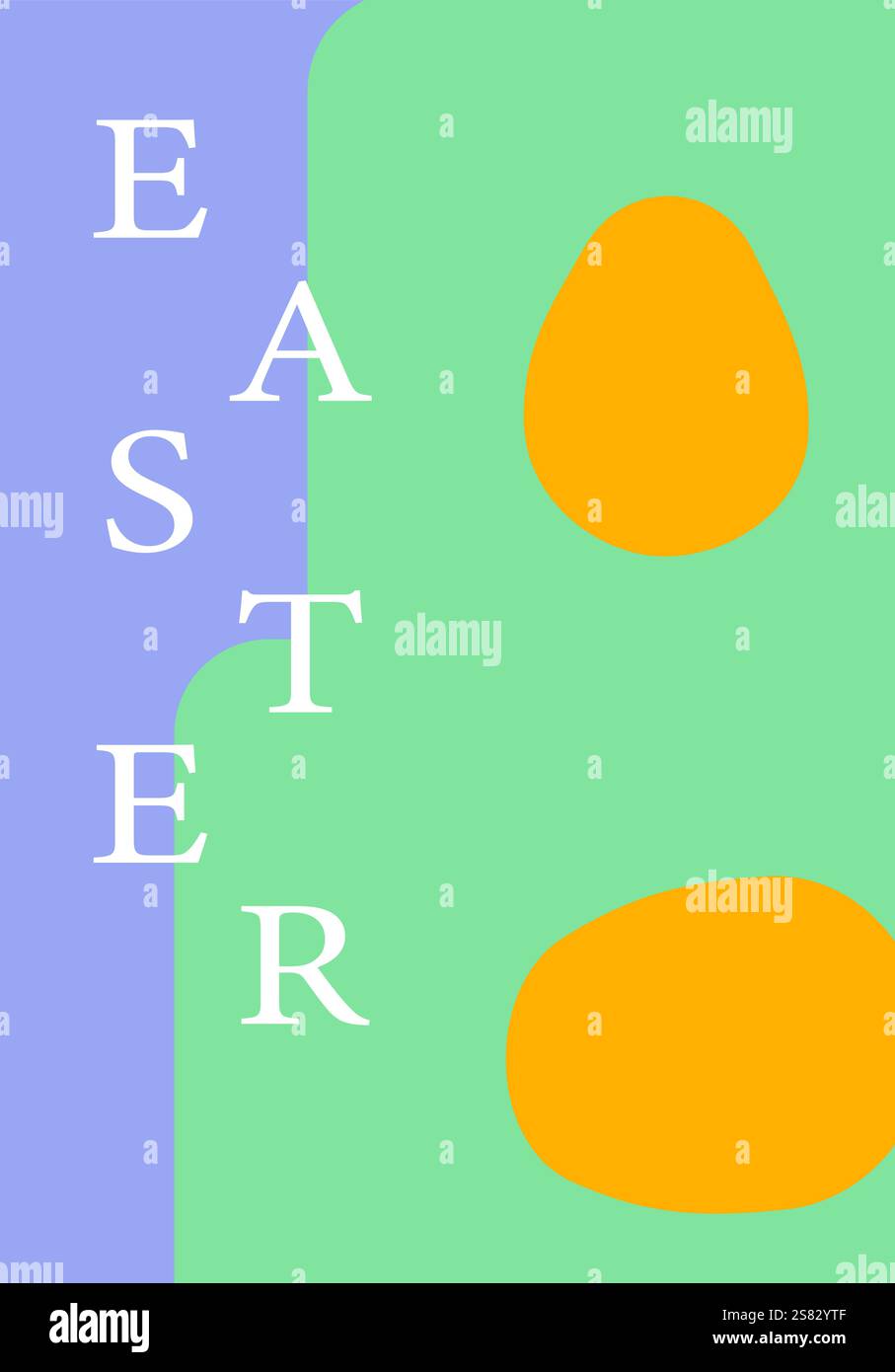 Colorful easter celebration design for holiday posters Stock Vector ...