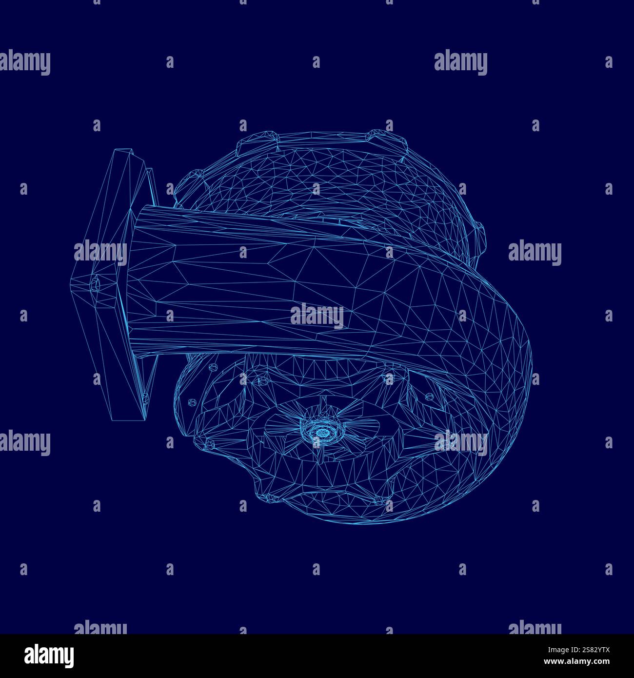 Car engine in 3d outline hi-res stock photography and images - Alamy