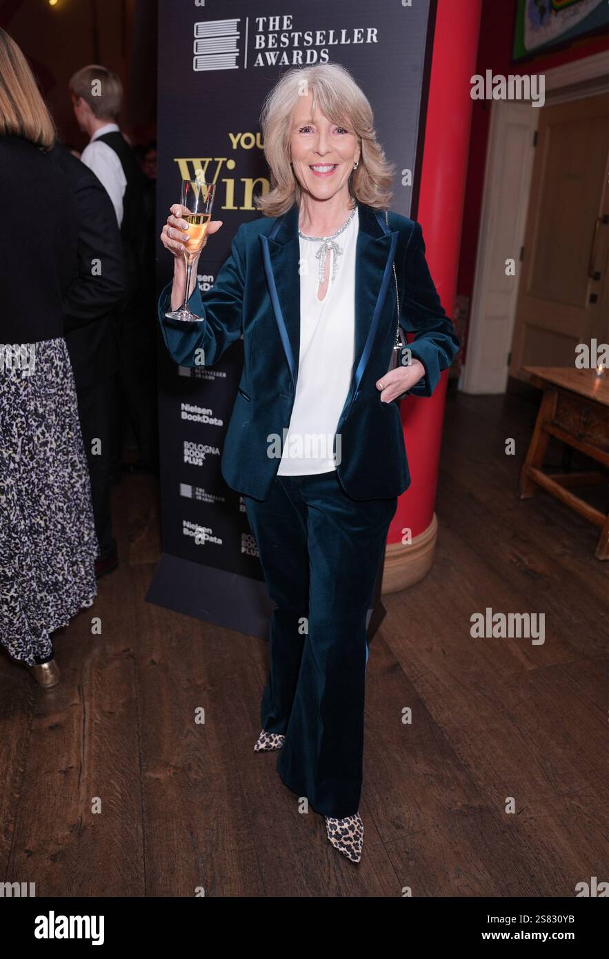 Susan Lewis attending the Nielsen BookData Bestseller Awards at Ham ...