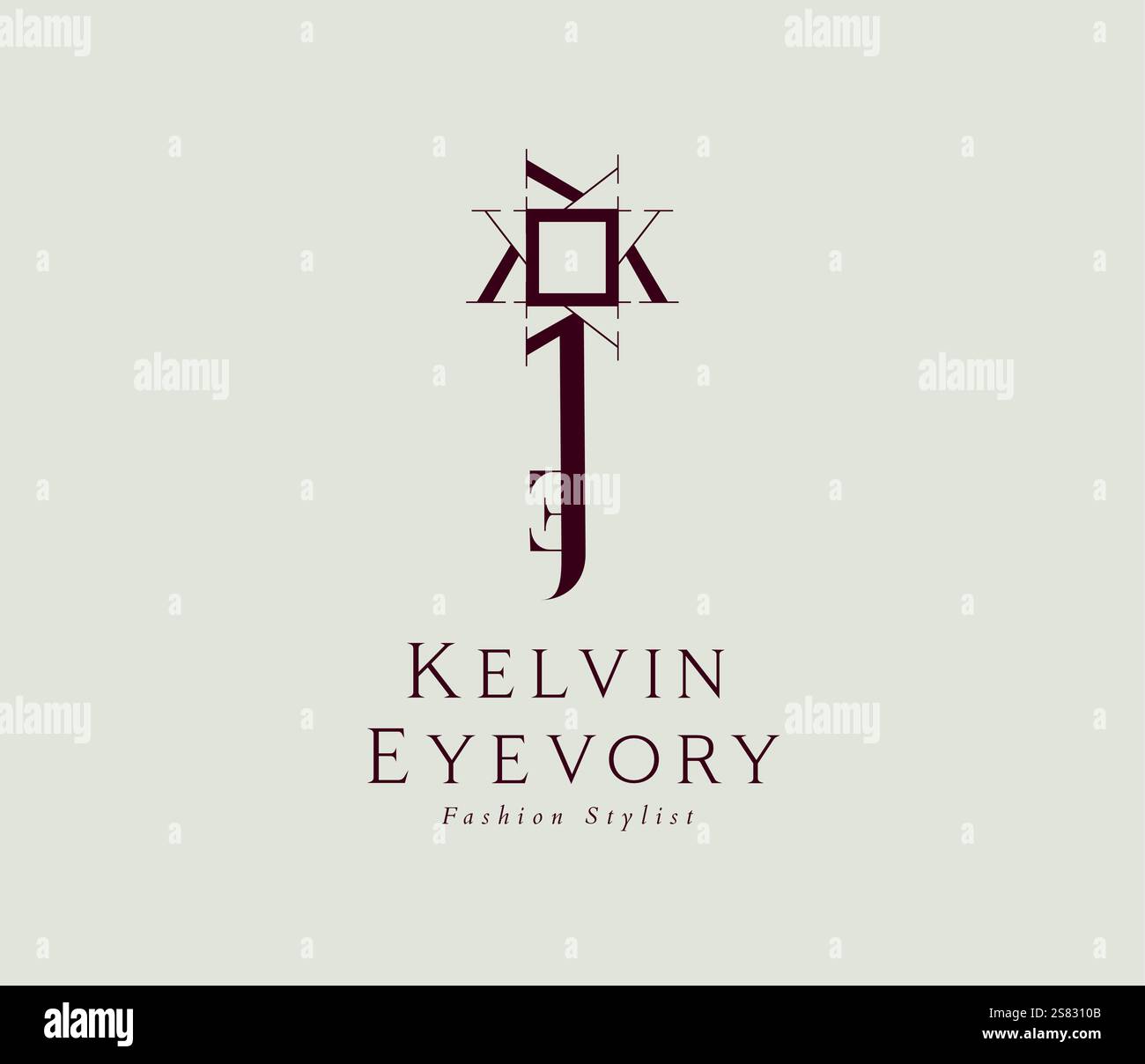 Fashion stylist key label design lettering kevin eyevory drawing in ...