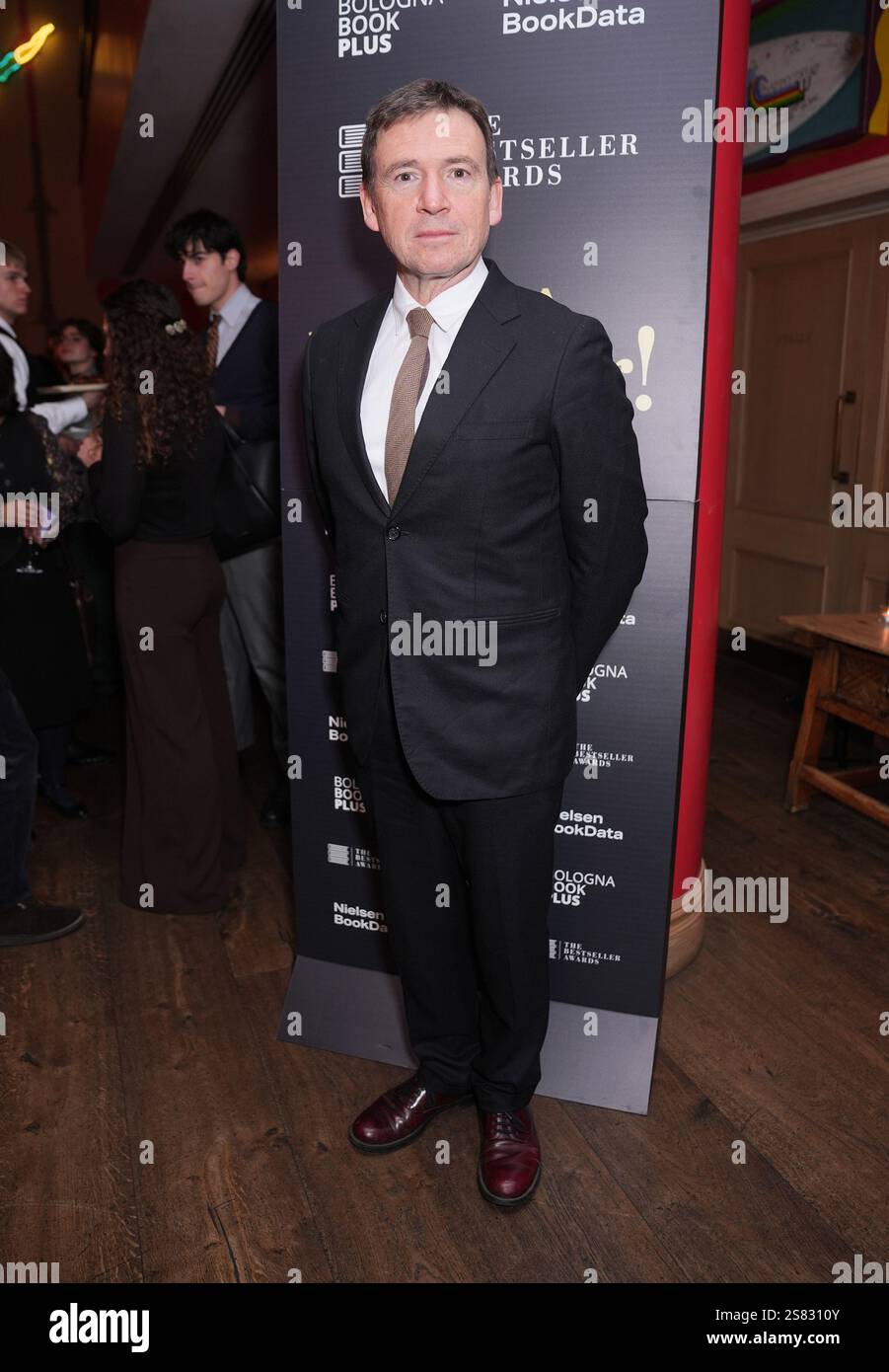David Nicholls attending the Nielsen BookData Bestseller Awards at Ham ...
