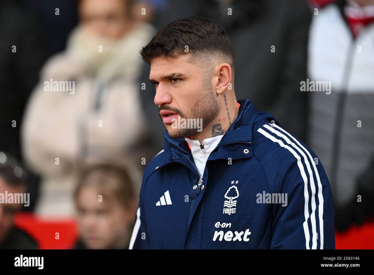 Morato of Nottingham Forest during the Premier League match between ...