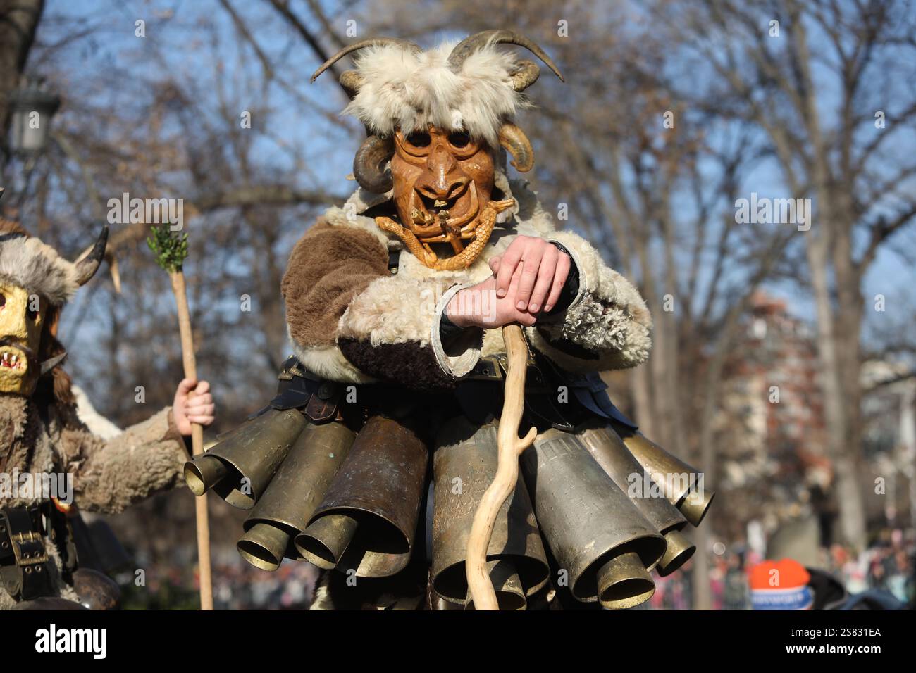 People called parade in masks and costumes, perform ritual dances to ...