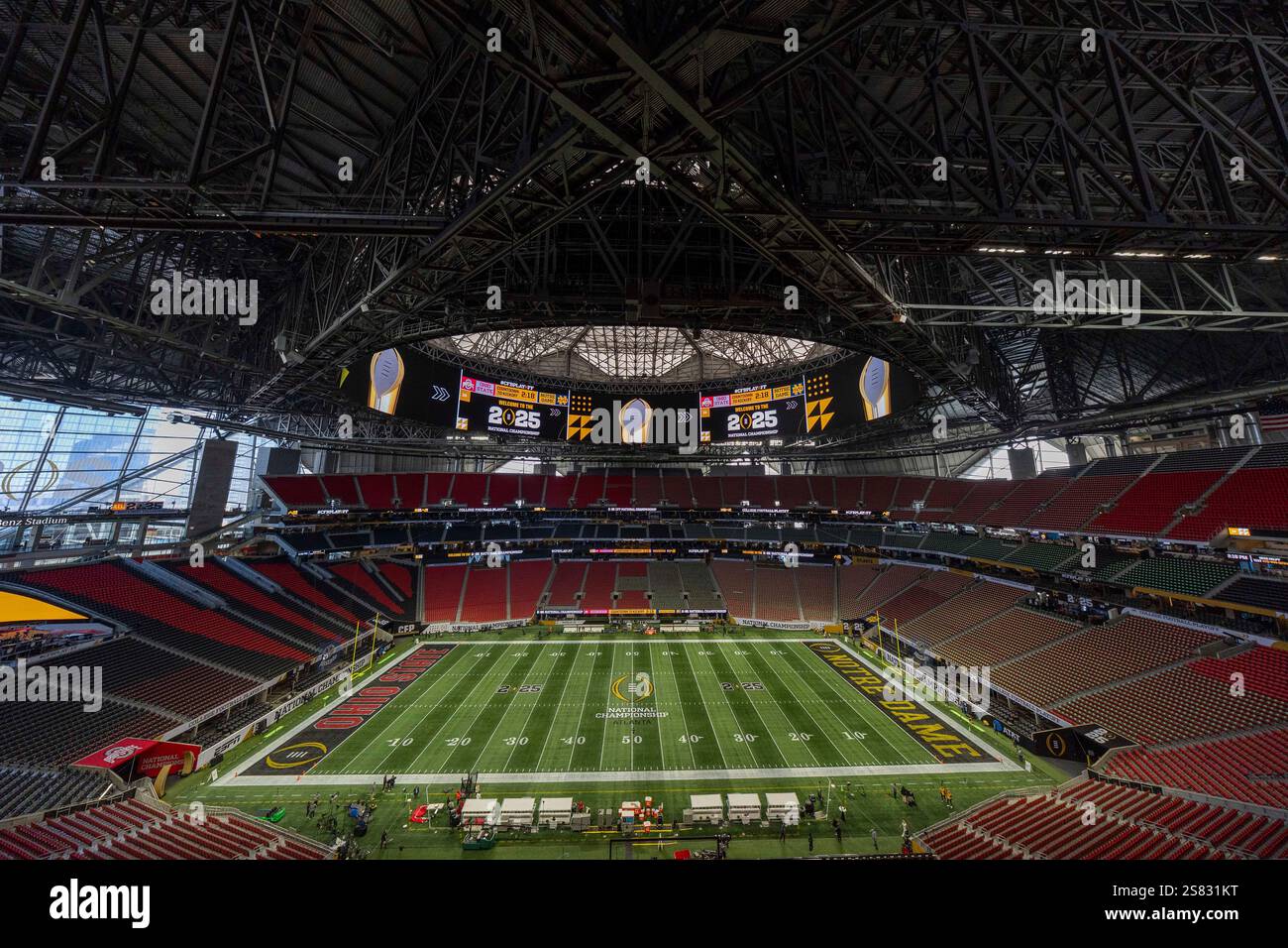 Atlanta, Georgia. 20th Jan, 2025. A general overall view prior to ...
