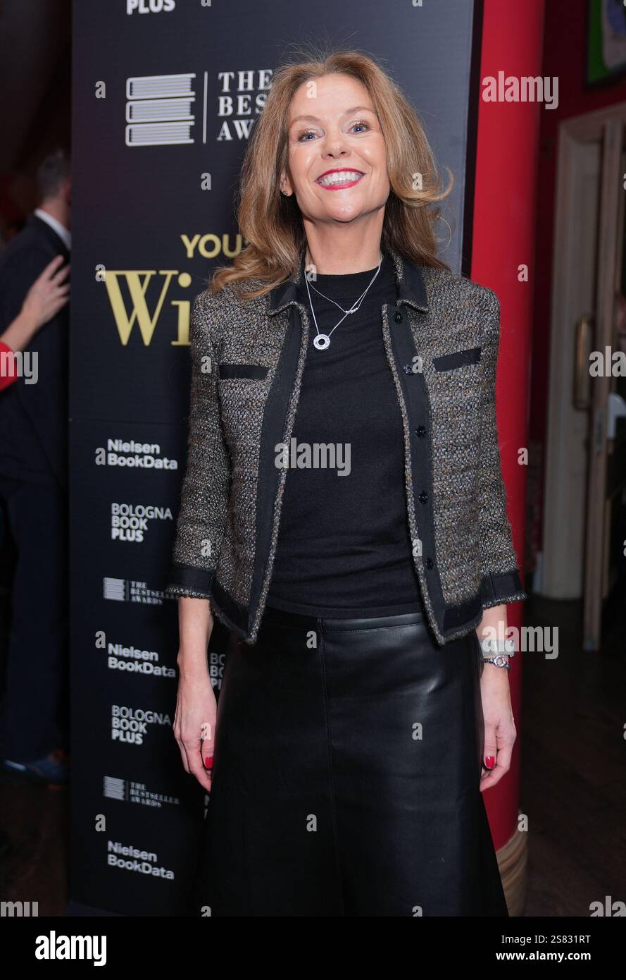 Adele Parks attending the Nielsen BookData Bestseller Awards at Ham ...