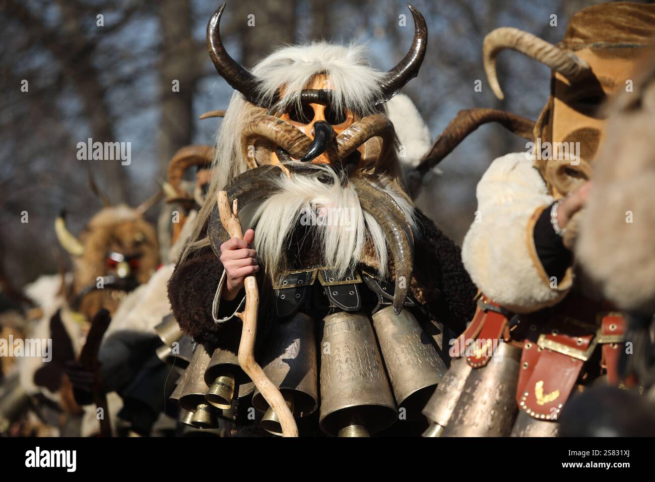 People called parade in masks and costumes, perform ritual dances to ...