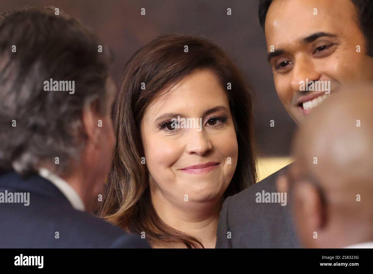 House Republican Conference Chair Elise Stefanik (R-NY) and Vivek ...