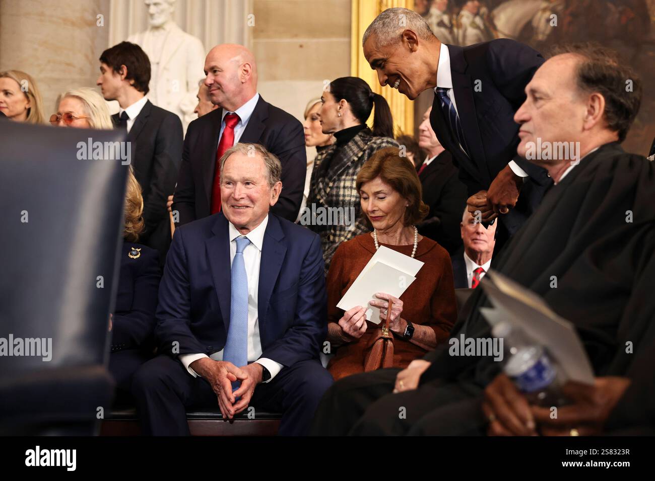 Washington, DC. 20th Jan, 2025. WASHINGTON, DC - JANUARY 20: Former U.S ...