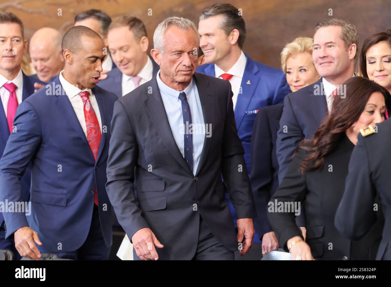 Robert F. Kennedy Jr., looks on the day of the Presidential ...