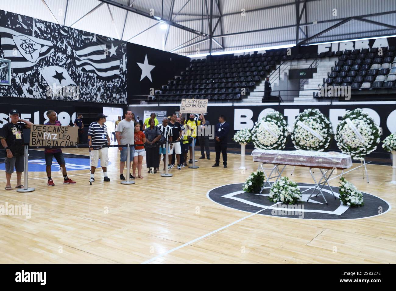 Fans, friends and family bid farewell to Brazilian journalist Leo ...