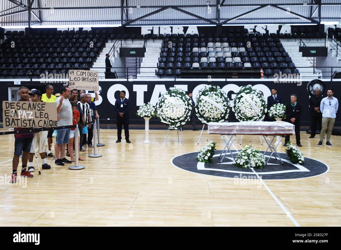 Fans, friends and family bid farewell to Brazilian journalist Leo ...