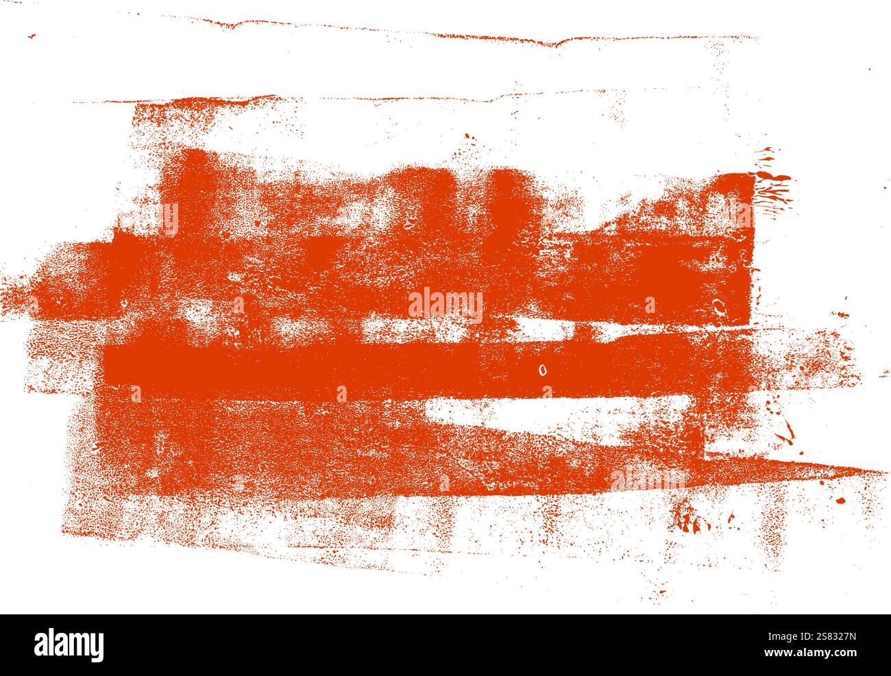 Linocut texture. Ink roller background. Grunge letterpress rectangles ...