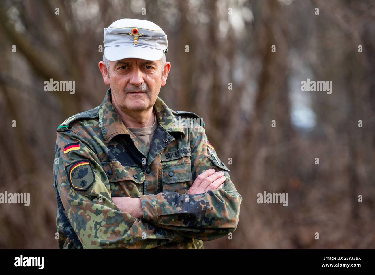 Berlin, Germany. 20th Jan, 2025. Alexander Sollfrank, new commander of ...