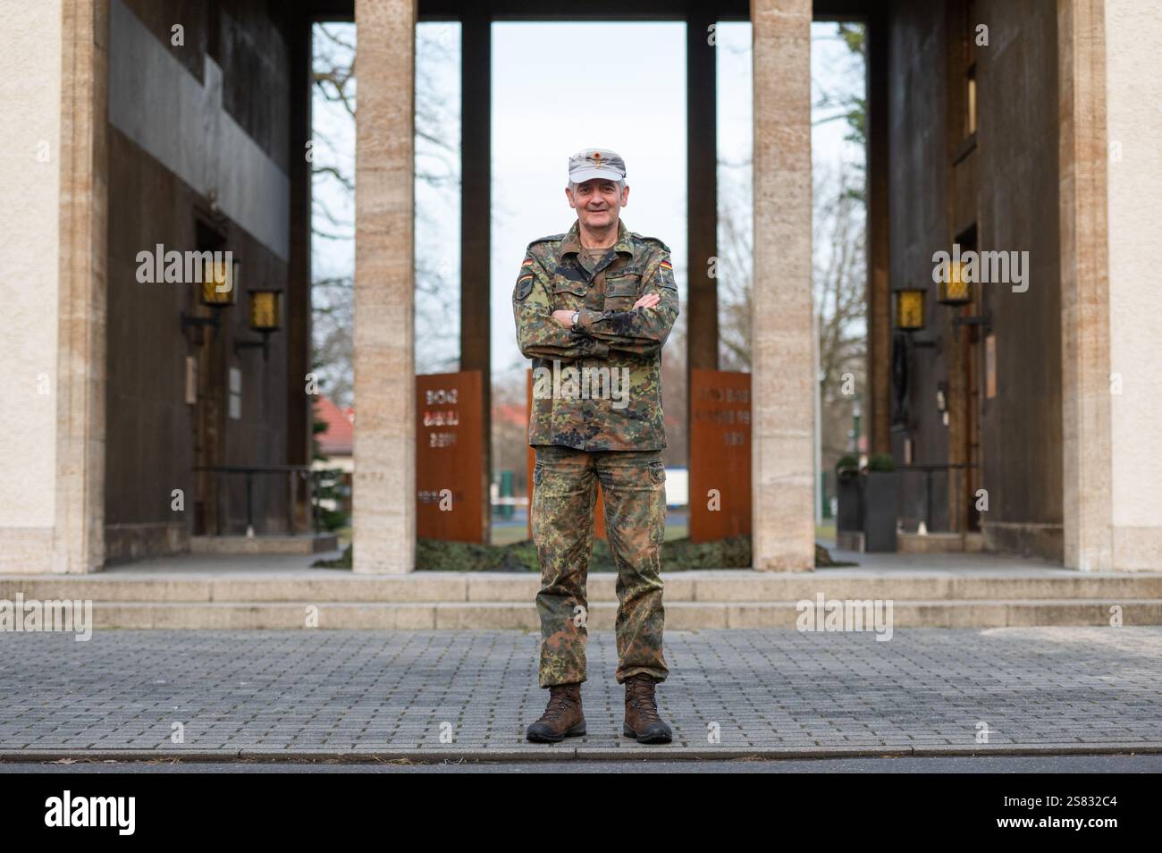Berlin, Germany. 20th Jan, 2025. Alexander Sollfrank, new commander of ...