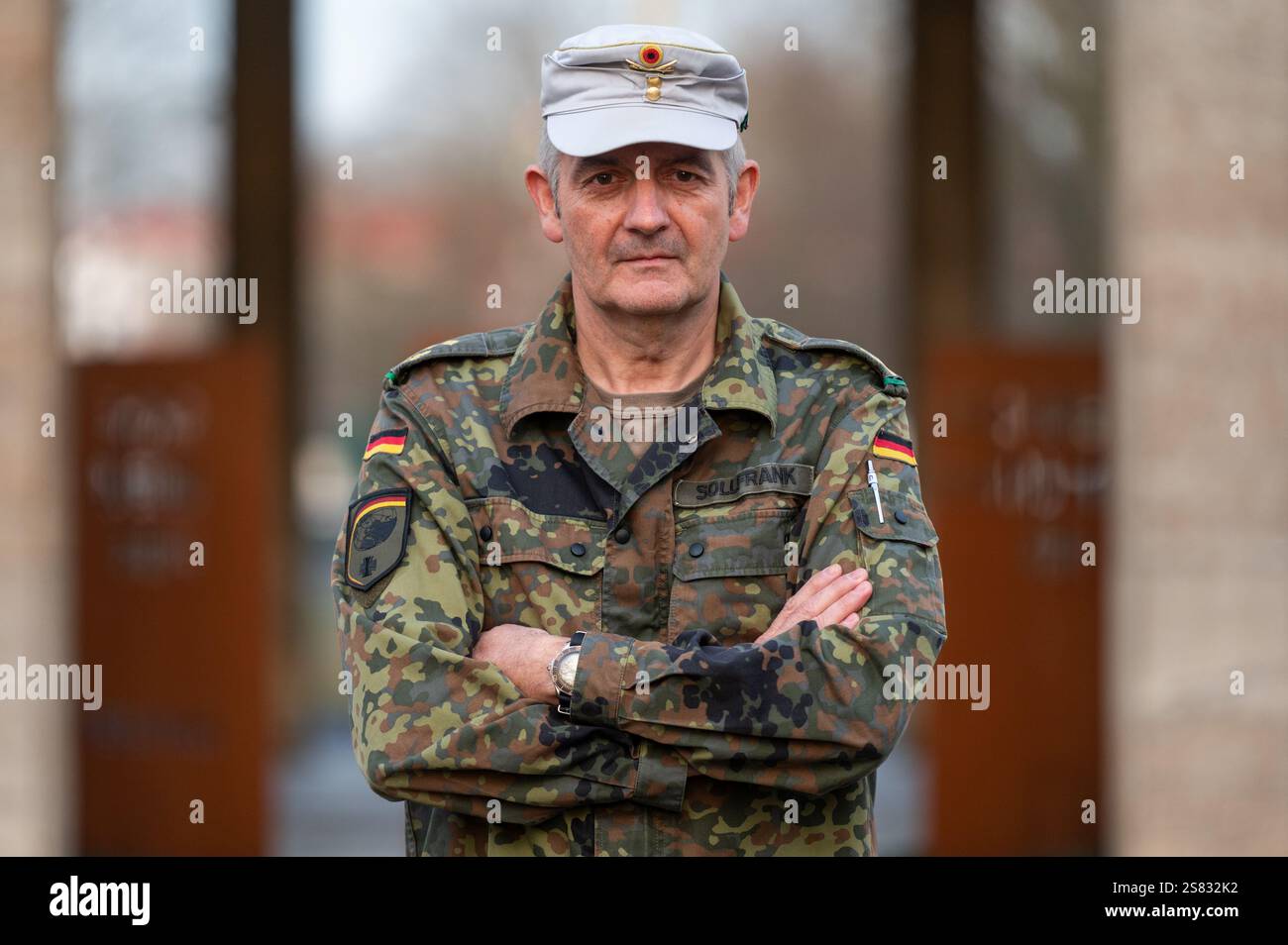 Berlin, Germany. 20th Jan, 2025. Alexander Sollfrank, new commander of ...