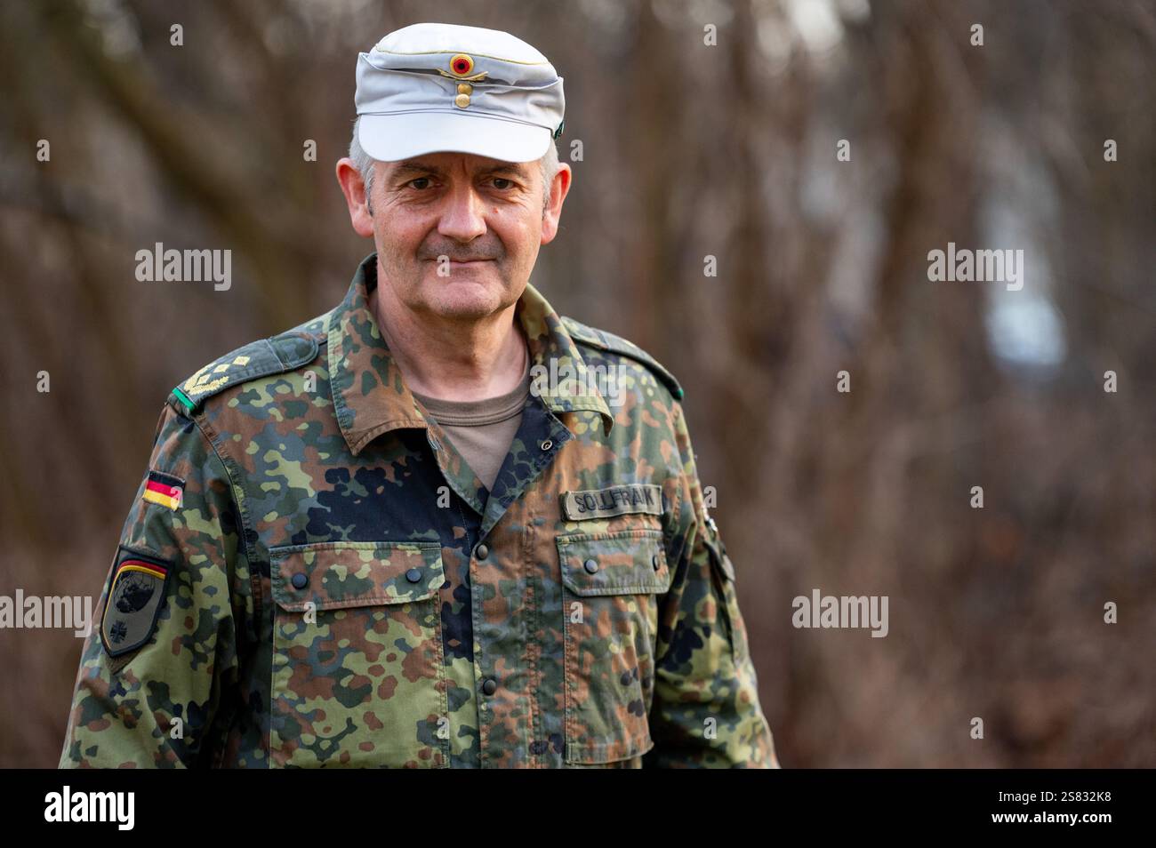 Berlin, Germany. 20th Jan, 2025. Alexander Sollfrank, new commander of ...