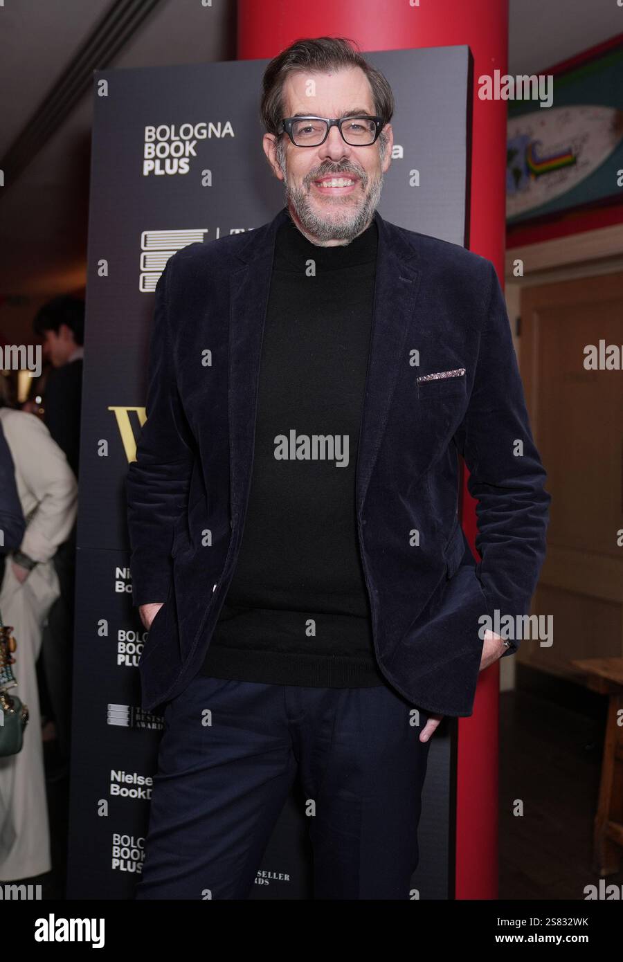 Richard Osman attending the Nielsen BookData Bestseller Awards at Ham ...
