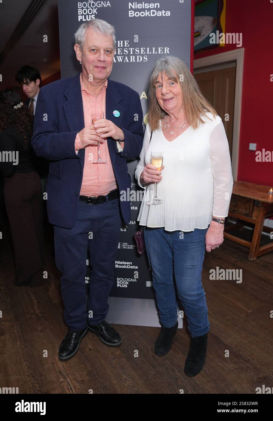 Julia Donaldson and Axel Scheffler attending the Nielsen BookData ...