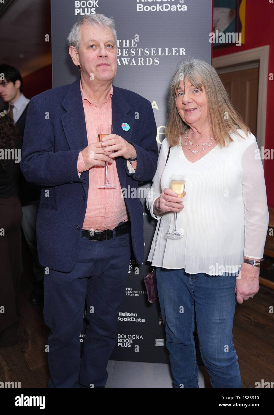 Julia Donaldson and Axel Scheffler attending the Nielsen BookData ...