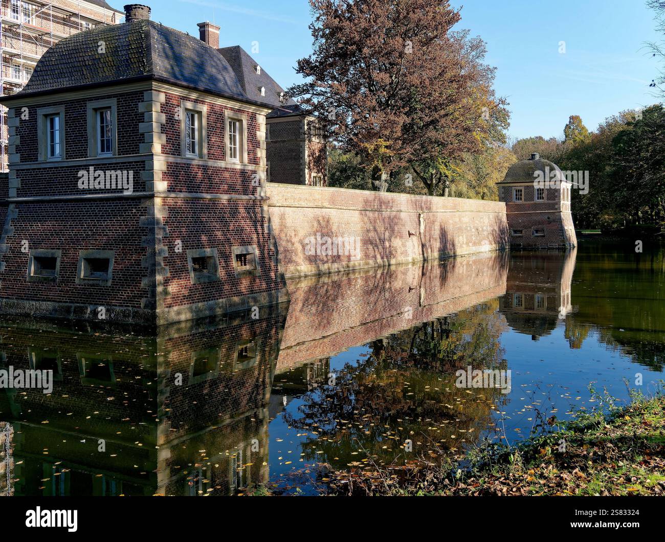 Architectural monument in Ahaus, Ahaus Castle, a former residence of ...