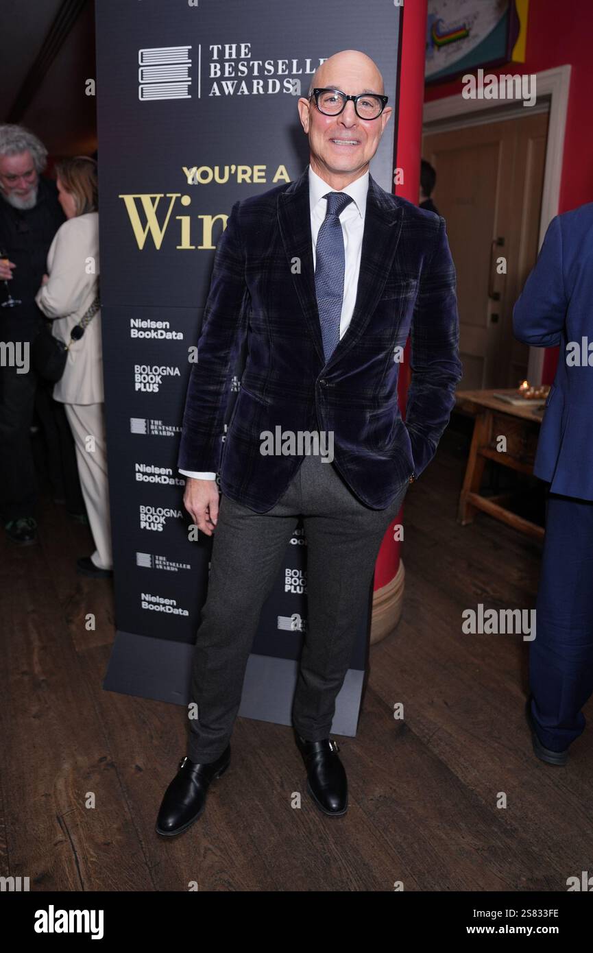 Stanley Tucci attending the Nielsen BookData Bestseller Awards at Ham ...