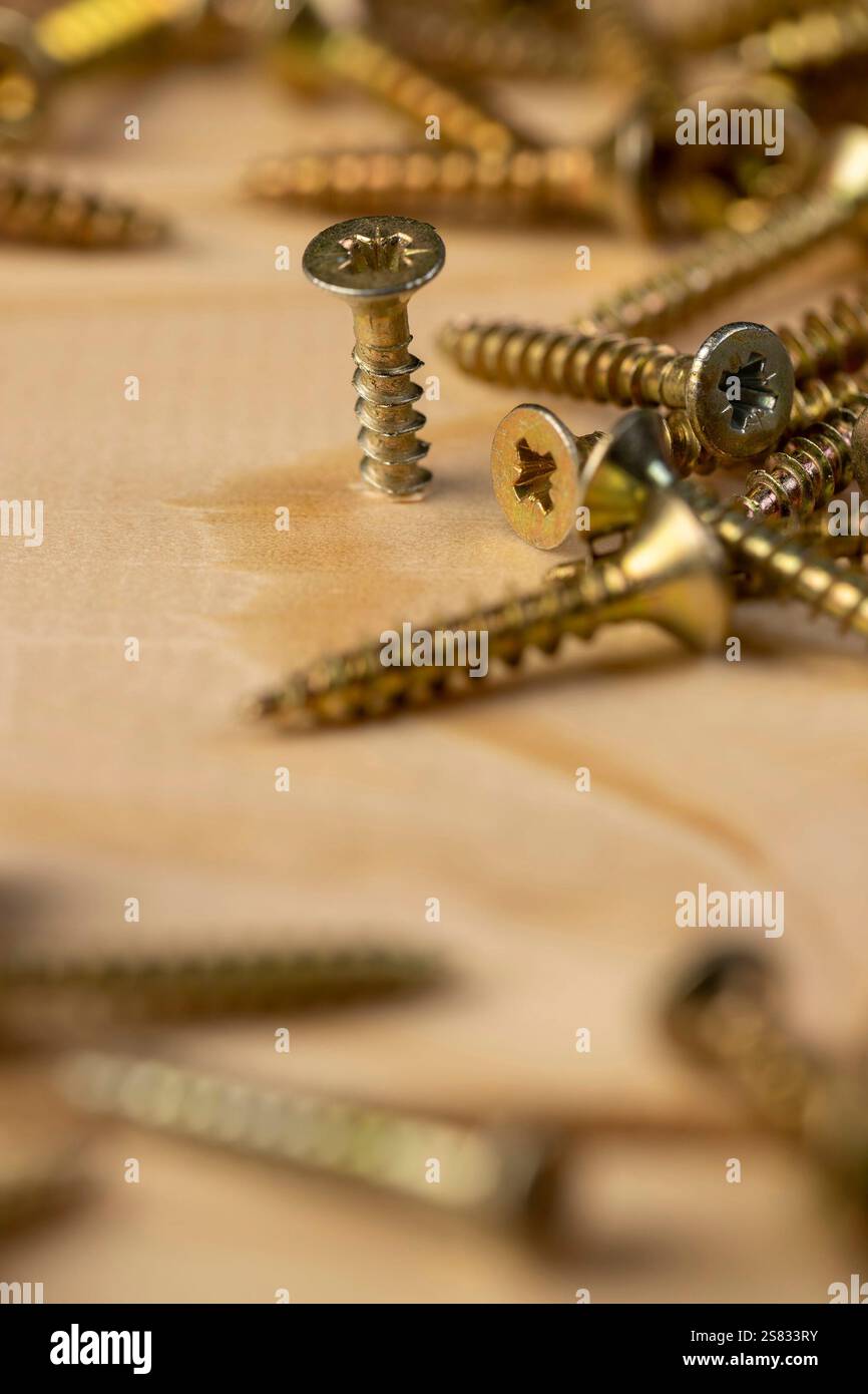 self tapping screws for installation and construction work with wood ...