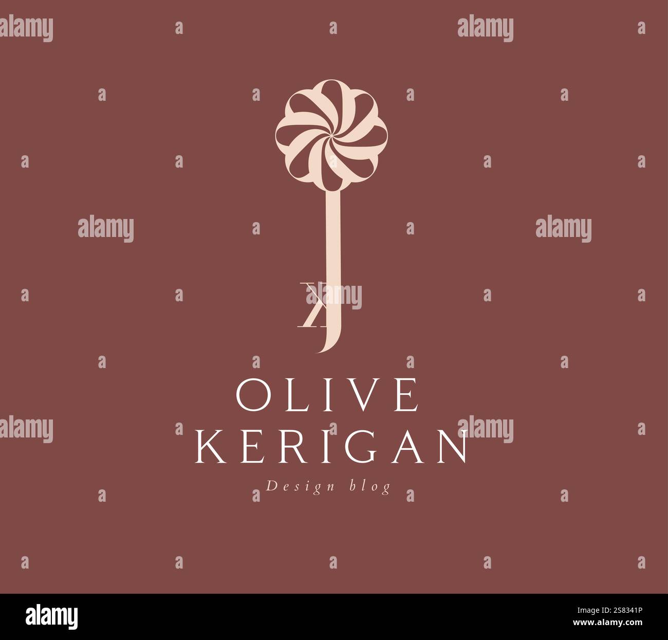 Design blog key label lettering olive kerigan drawing in vintage art ...