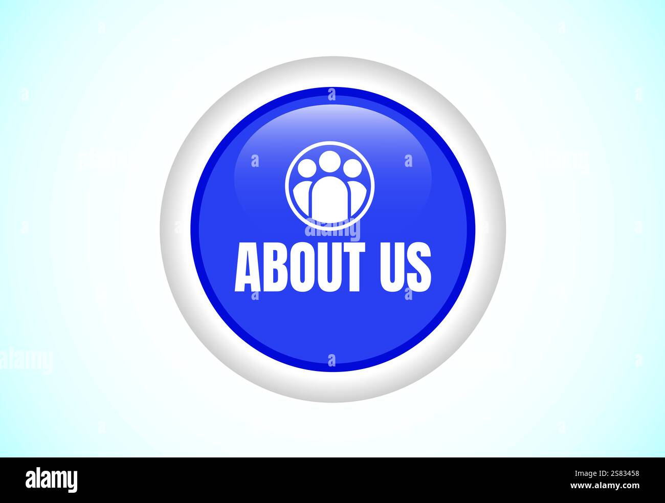 About us button, Suitable for mobile app, and website UI design Stock ...