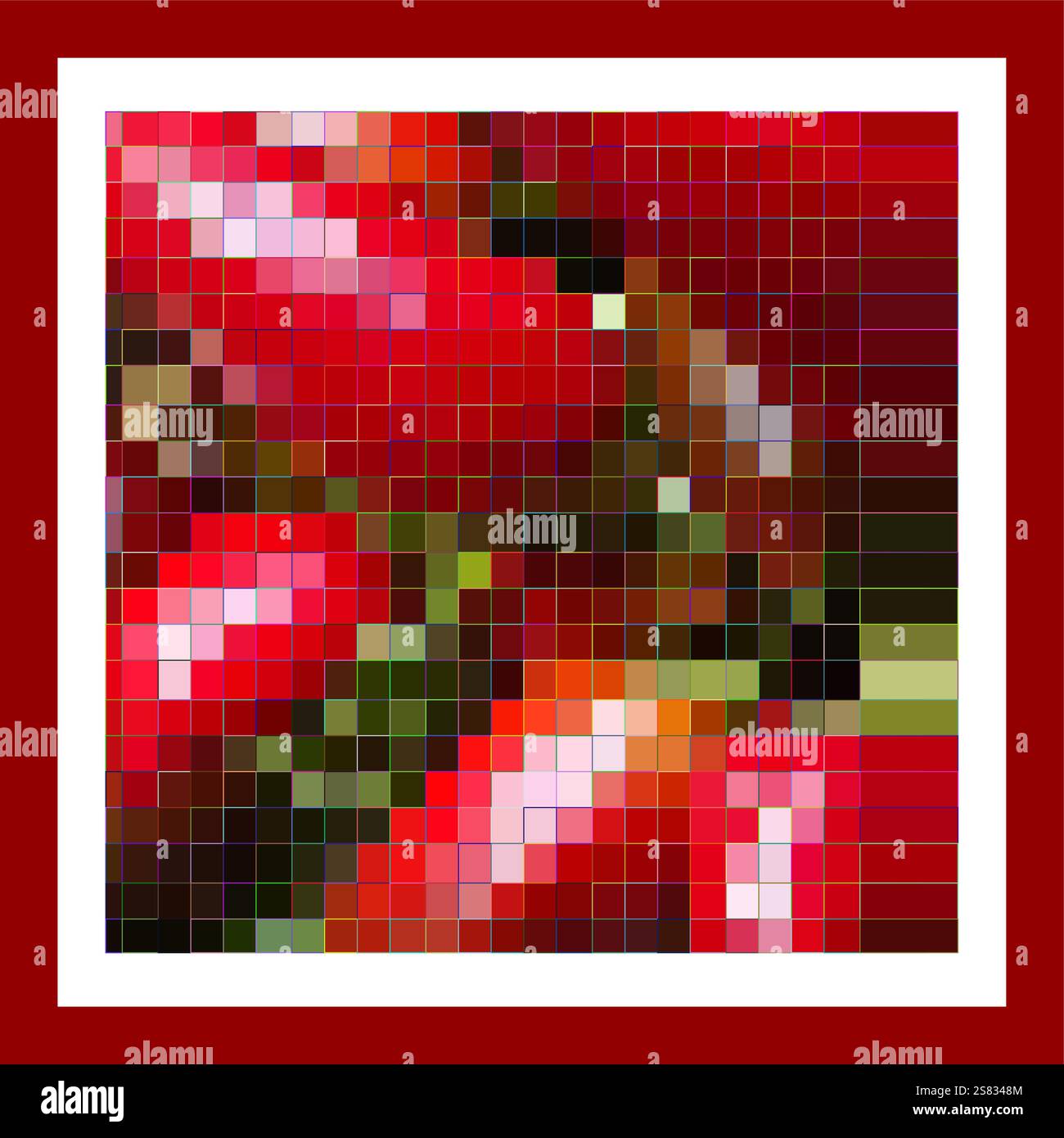 Abstract broad strokes red and black graphic grunge lines Stock Vector ...