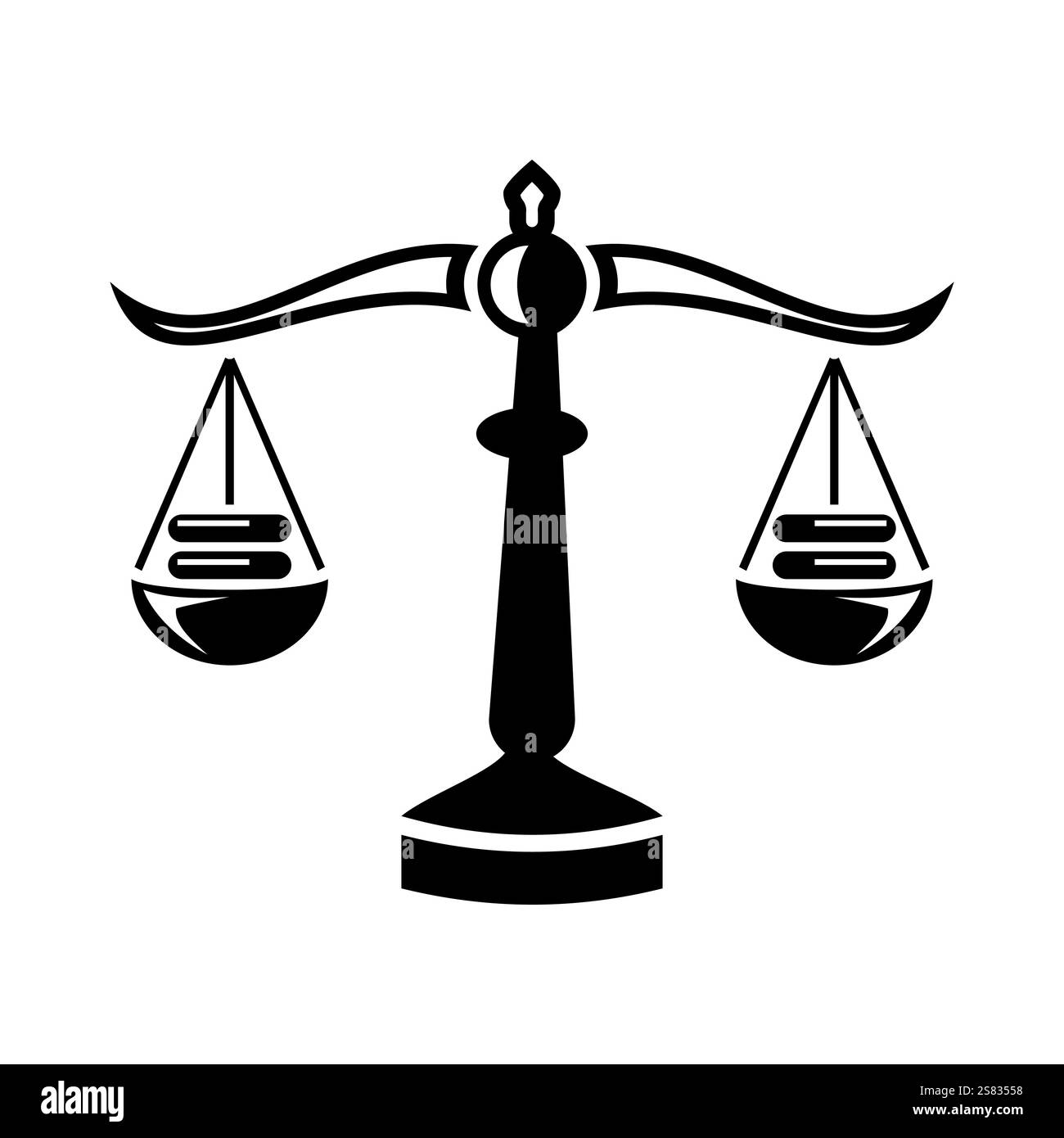 law firm icon logo design template Stock Vector Image & Art - Alamy