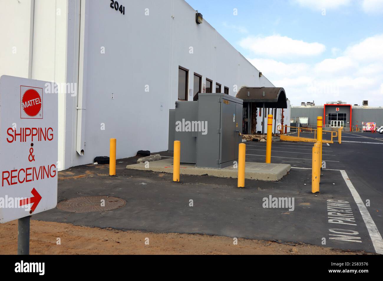 Mattel headquarters building. Mattel is an American multinational toy ...