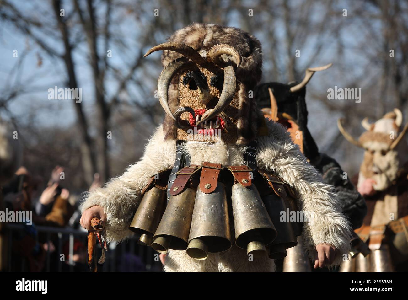 People called parade in masks and costumes, perform ritual dances to ...