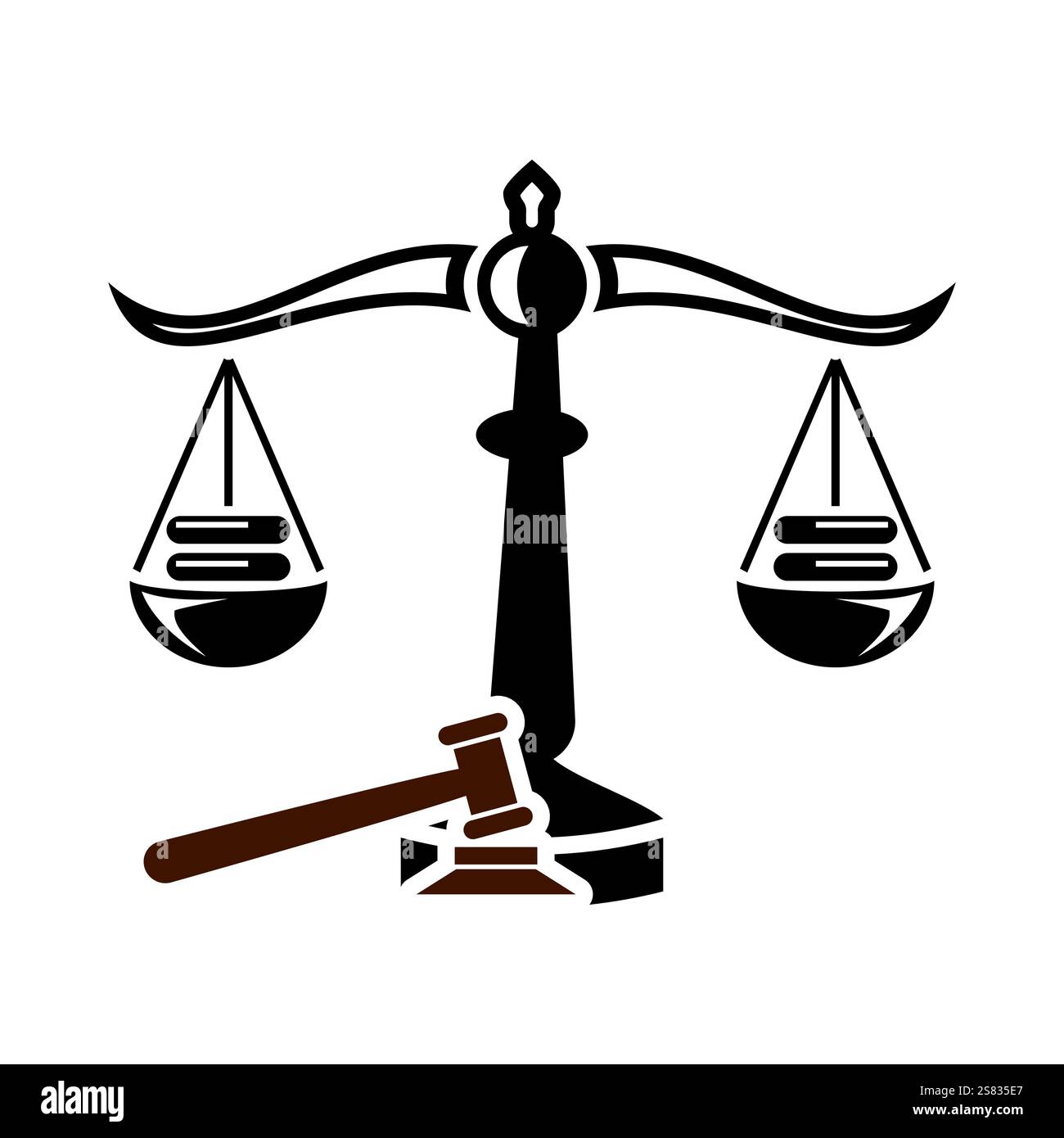 law firm icon logo design template Stock Vector Image & Art - Alamy