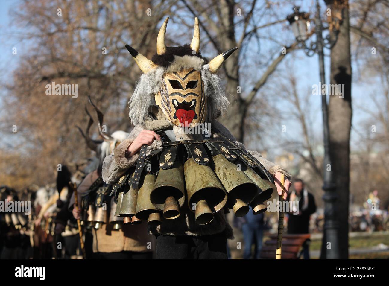 People called parade in masks and costumes, perform ritual dances to ...